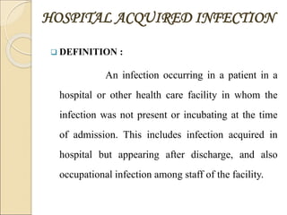 Hospital Acquired Infection-Management, Prevention-Control & Awareness ...