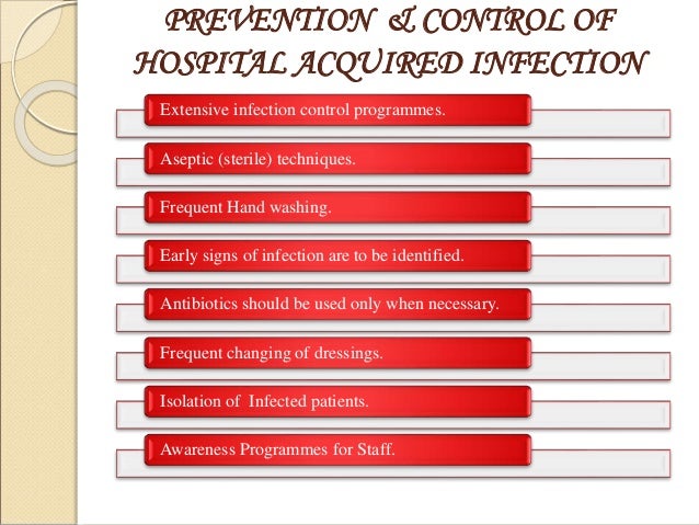 Hospital Acquired Infection-Management, Prevention-Control & Awareness