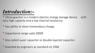 ULTRACAPACITOR | PPT