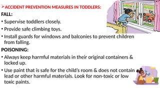 Common childhood accident cause and prevention | PPTX