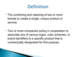 co branding | PPT