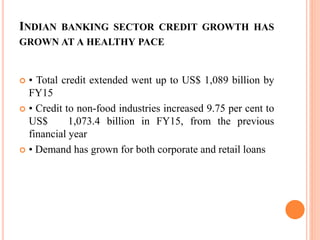 overview of banking sector & growth and structure | PPTX
