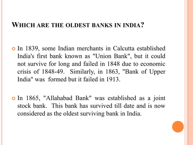overview of banking sector & growth and structure | PPTX