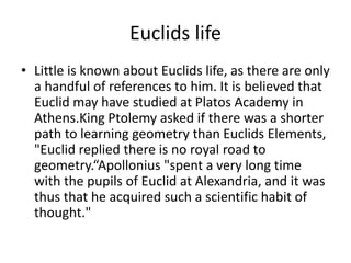Euclid | PPT