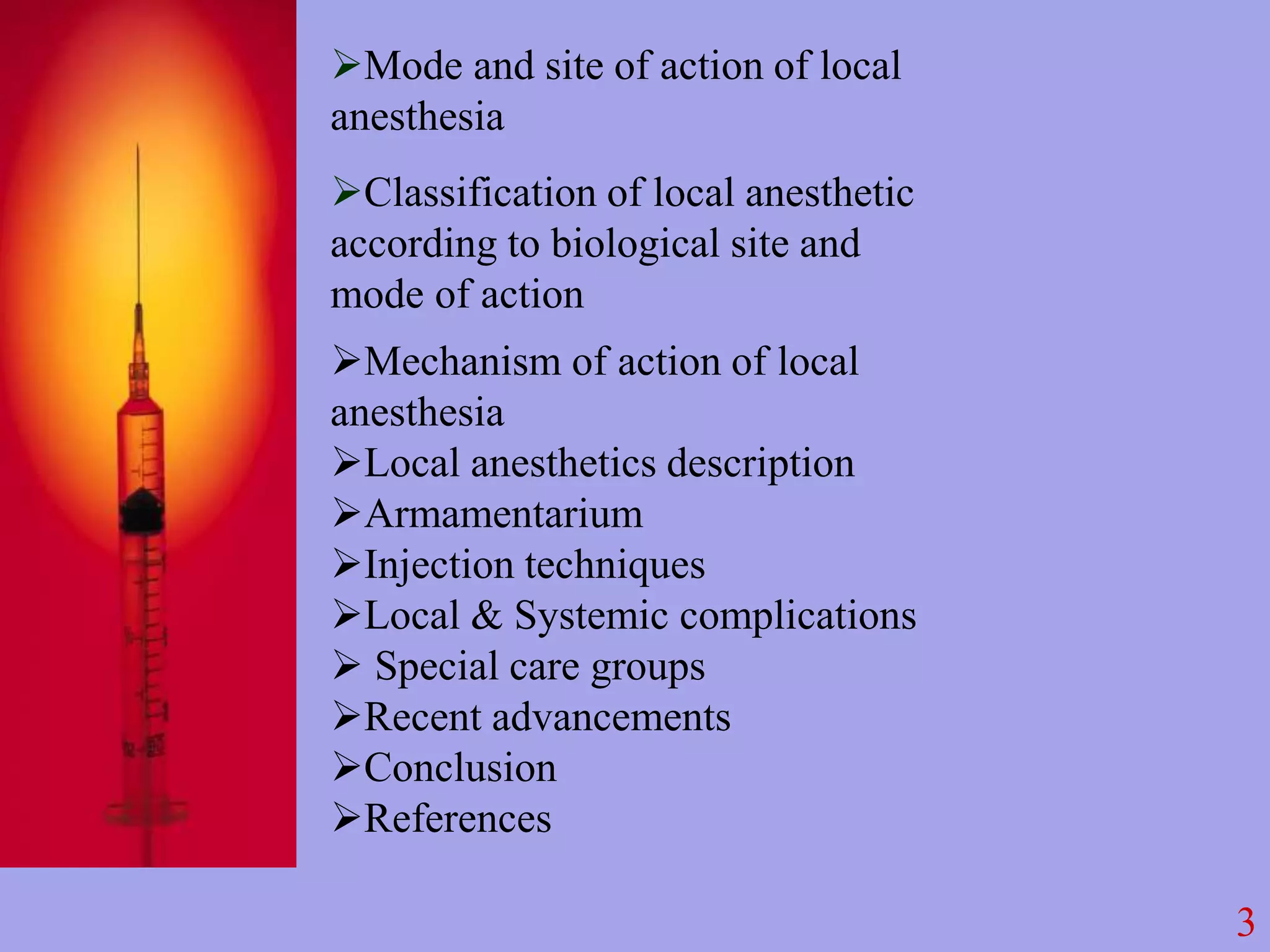 Local Anesthesia in Dentistry | PPTX