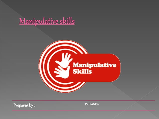 Manipulative Skills | PPTX | Science