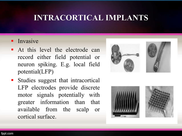 neuro prosthesis | PPTX
