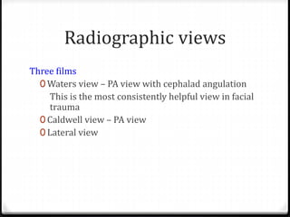 Facial fracture | PPTX