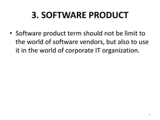 software product and its characteristics | PPTX