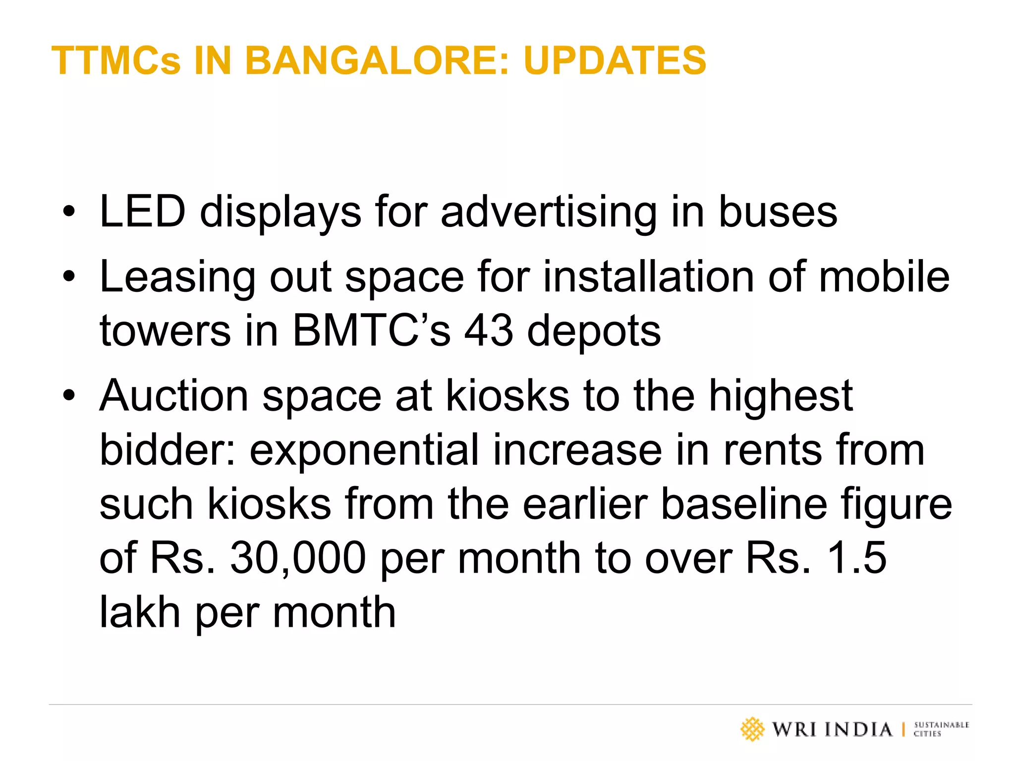 Bus Karo: Alternate Financing Mechanisms - Innovations | PPTX