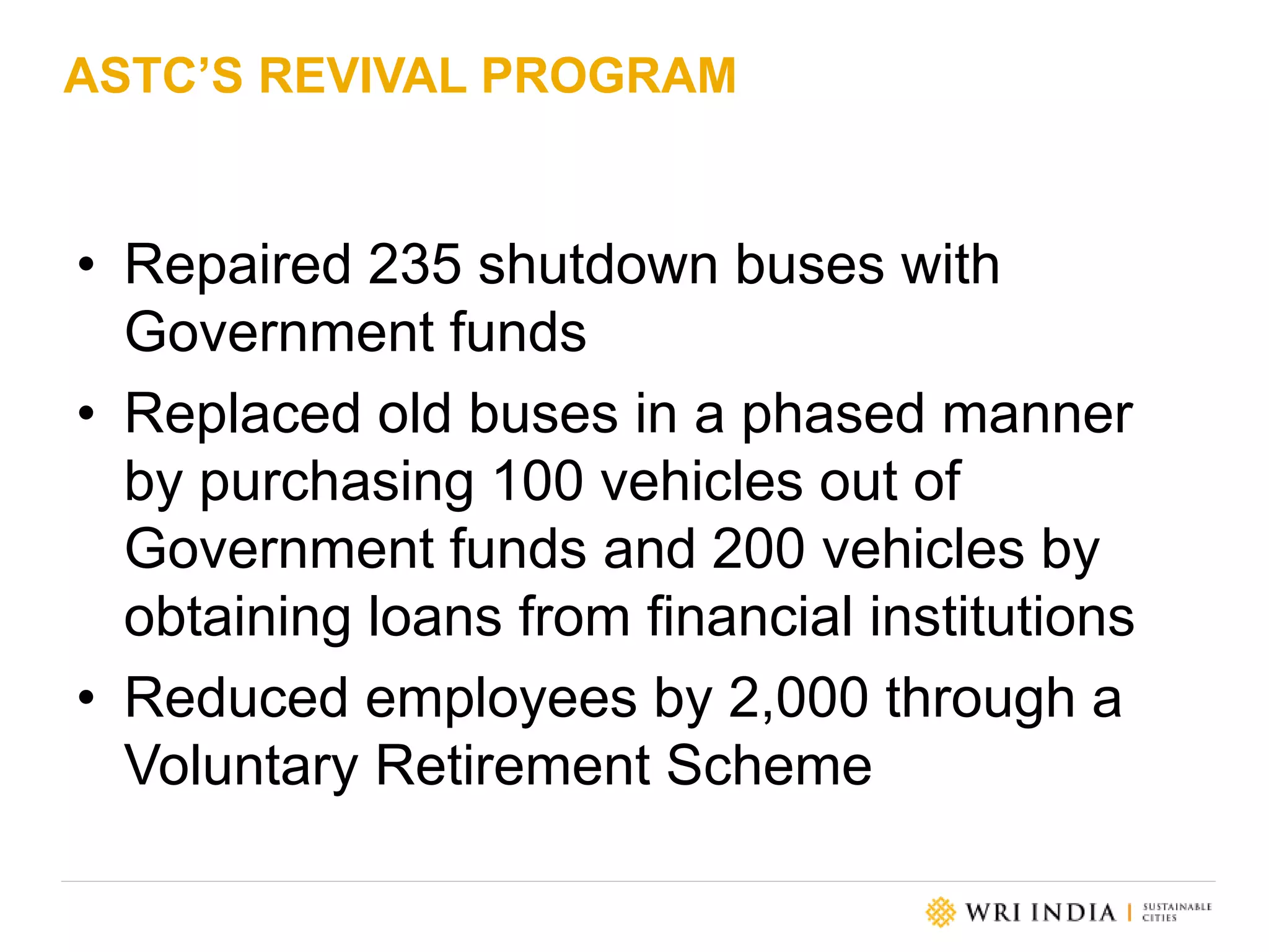 Bus Karo: Alternate Financing Mechanisms - Innovations | PPTX