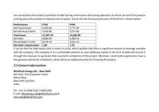 Priyank jain - Wind detailed project report _12 mw | PDF