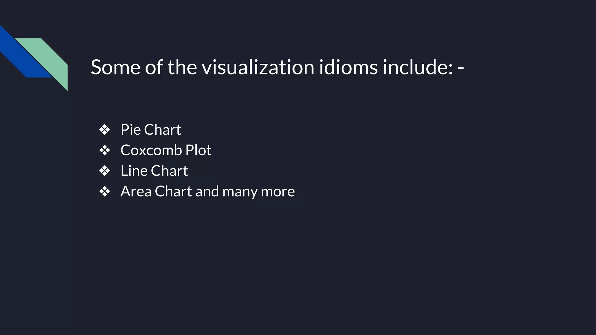 Visualization Idioms with D3.js