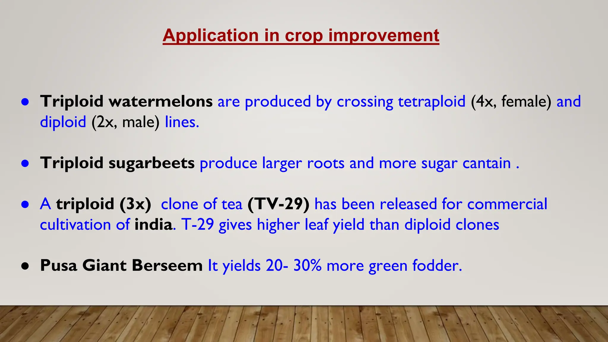 Polyploidy and its role in crop improvementamannag.pptx