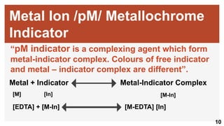 Complexometric Titration ppt slide share | PPTX