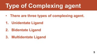 Complexometric Titration ppt slide share | PPT | Free Download