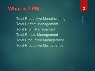 Total Productive Management | PPT