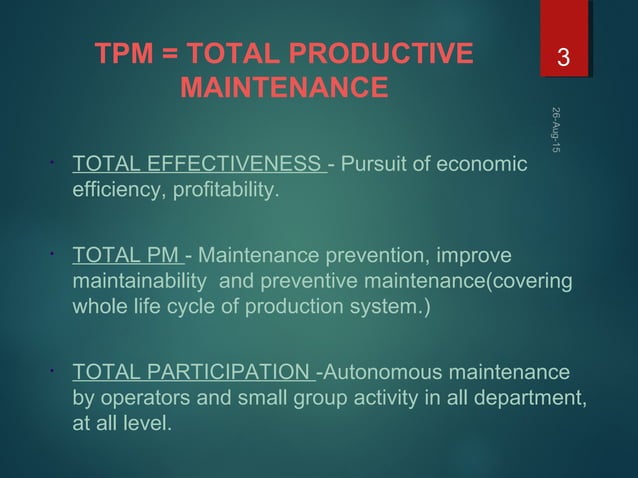 Total Productive Management | PPT