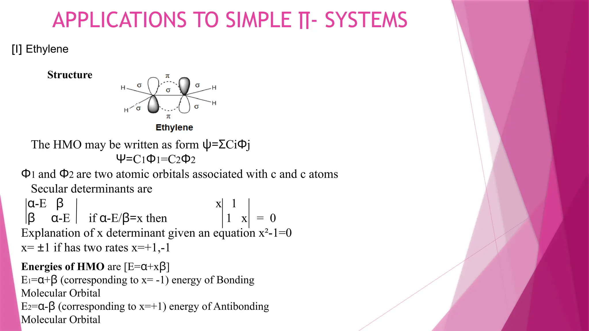 quantum chemistry huckel molecular orbital.pptx