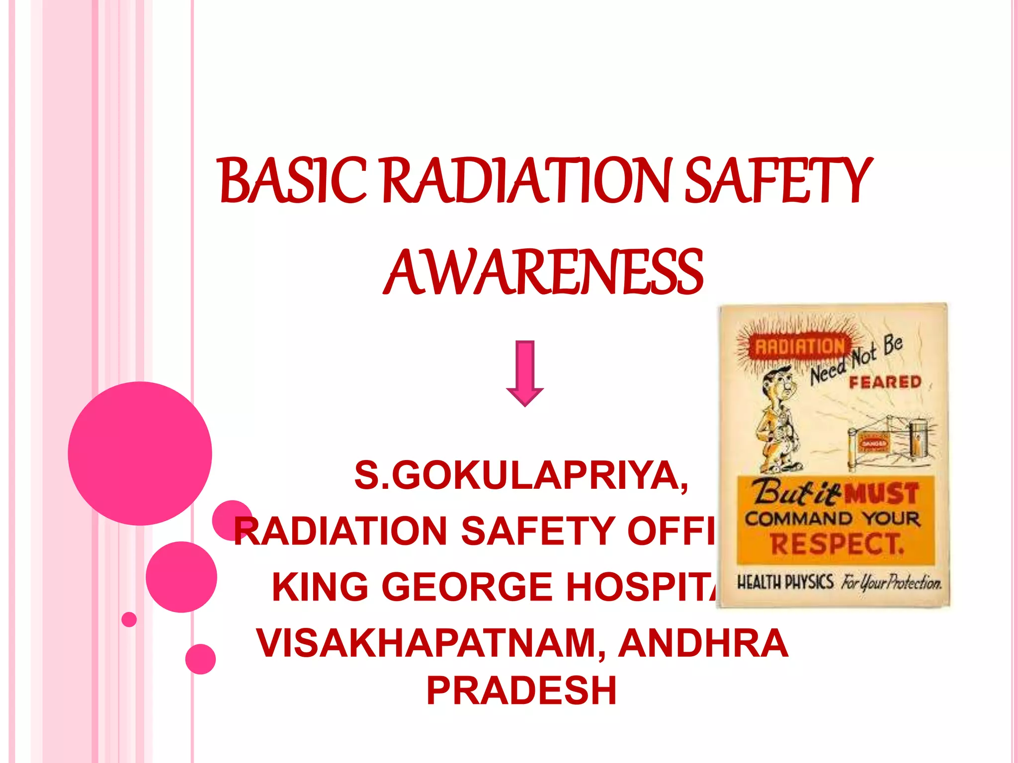BASIC RADIATION SAFETY AWARENESS | PPTX
