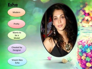 priyanka and Esha as a modern girls | PPTX