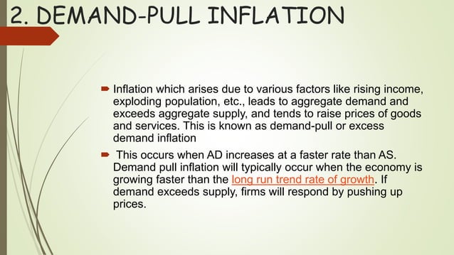 inflation- cost push and demand pull | PPTX
