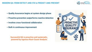PRIZ Academy - Root Cause Analysis (RCA) Quality Assurance with PRIZ | PPT