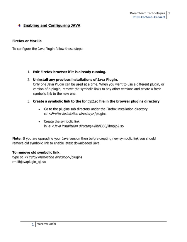 Prizm Installation Guide | PDF