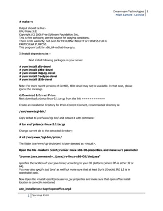 Prizm Installation Guide | PDF