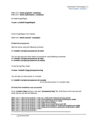 Prizm Installation Guide | PDF