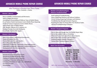 Prizm institute mobile repair course brochure | PDF