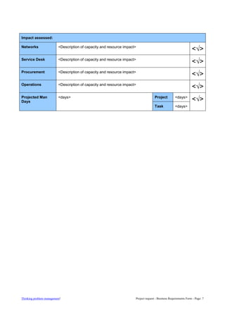 Project Request Form | DOCX
