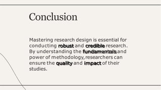 Research design | PPT