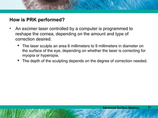 PRK or advanced surface ablation 2017 | ODP