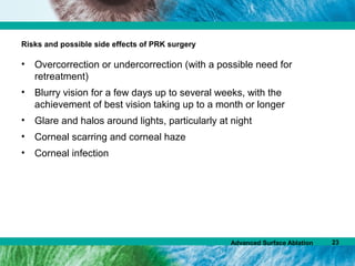PRK or advanced surface ablation 2017 | ODP