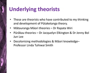 Pūrākau – Theories, Narratives, Models & Application | PPTX