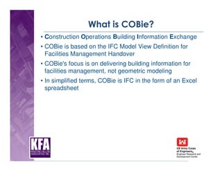 Pr kfa structuring_bi_msforifcandcobie_20120223 | PPT