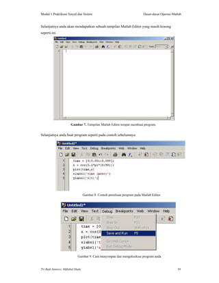 Praktik matlab | PDF