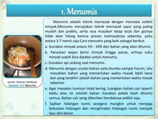 Pengolahan Makanan Cepat Saji | PPTX