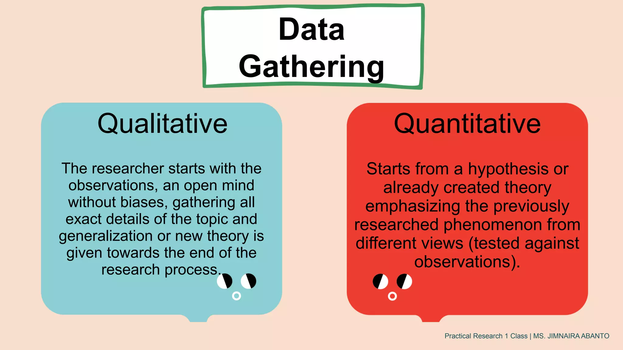 QUANTITATIVE RESEARCH VERSUS QUALITATIVE RESEARCH | PDF
