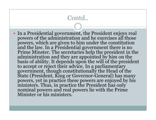 prliamentary and presidential form of govt.pdf
