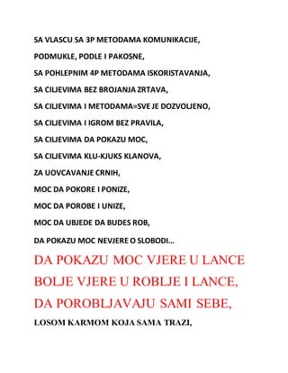 Prljava i krvava odbrana hriscanstva | DOCX