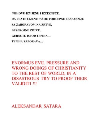 Prljava i krvava odbrana hriscanstva | DOCX