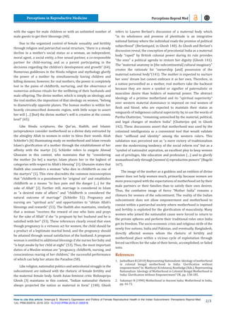 Crimson Publishers- Women's Oppression and Politics of Female ...