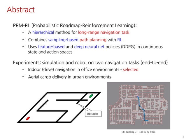 PRM-RL: Long-range Robotics Navigation Tasks by Combining Reinforcement Learning and Sampling ...