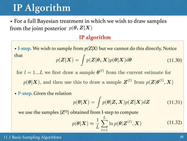 PRML Reading Chapter 11 - Sampling Method | PDF | Physics | Science