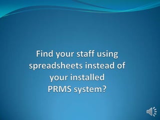 Prms | PPT
