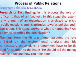 Public Relations Management | PPTX