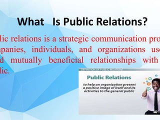 Public Relations Management | PPTX