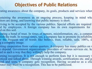 Public Relations Management | PPTX
